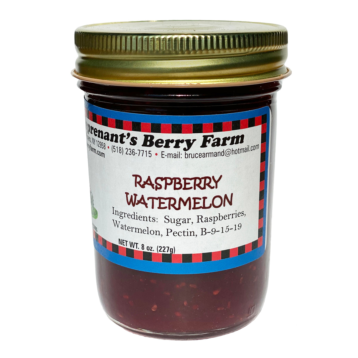 Raspberry Watermelon Jam – Surprenant's Berry Farm